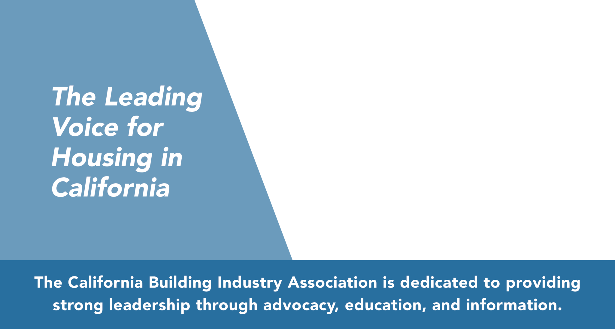 California Building Industry Association | CBIA