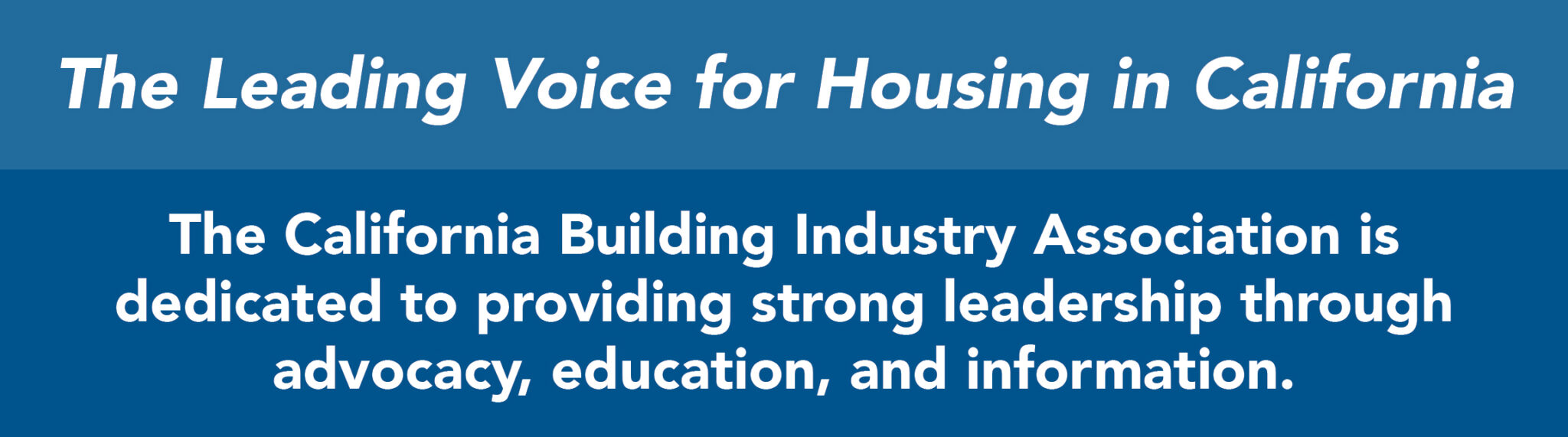 California Building Industry Association | CBIA